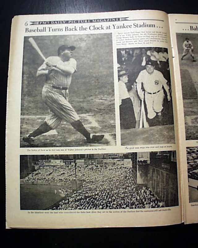 Babe Ruth and Walter Johnson... - RareNewspapers.com