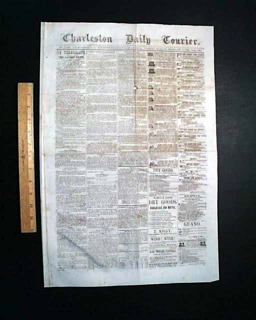 A Confederate newspaper... - RareNewspapers.com