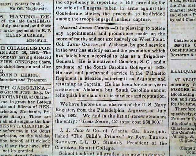 A Confederate newspaper... - RareNewspapers.com