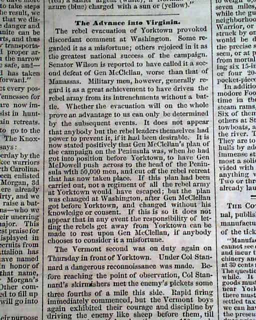 1862 Springfield MA Newspaper.... - RareNewspapers.com