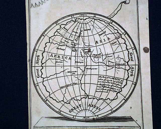 Map of the world before the Great Flood... - RareNewspapers.com