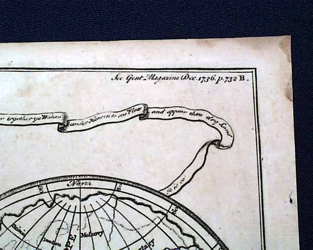 Map of the world before the Great Flood... - RareNewspapers.com