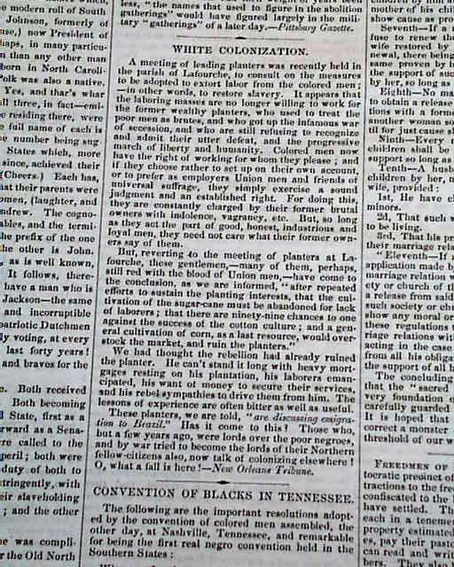 Jourdon Anderson's letter to his former slave master ...