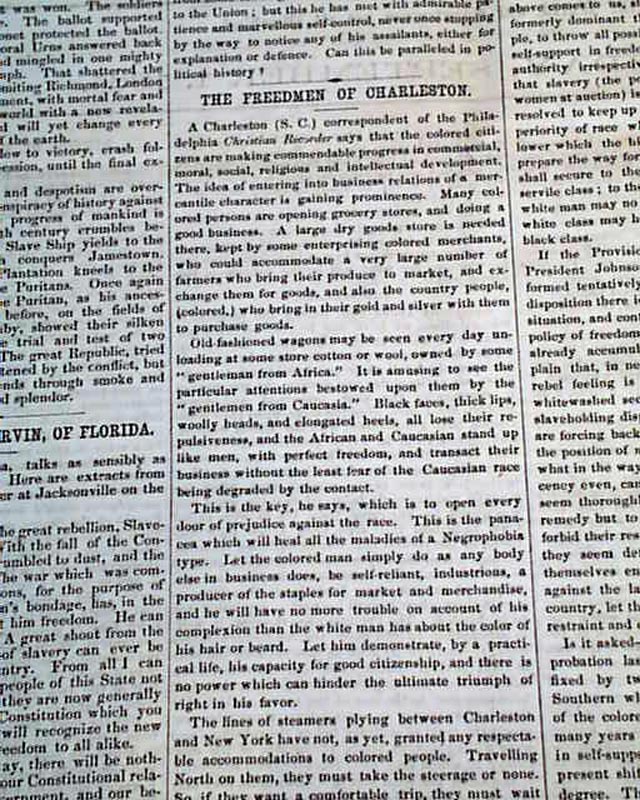 Jourdon Anderson's letter to his former slave master ...