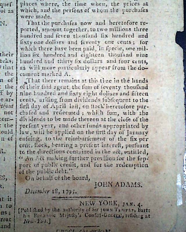 Two letters signed in script by George Washington... - RareNewspapers.com