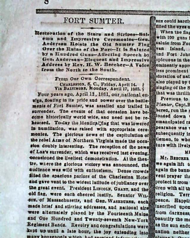 Historic Newspapers For Sale - Original Rare Newspapers ...