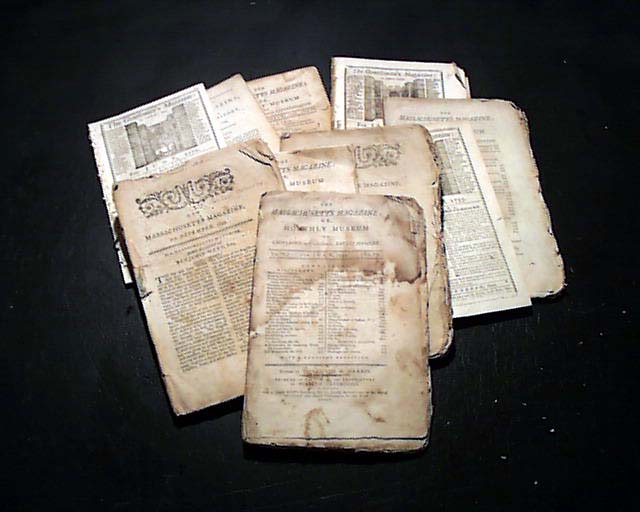 Ten magazines from the 1700's... - RareNewspapers.com