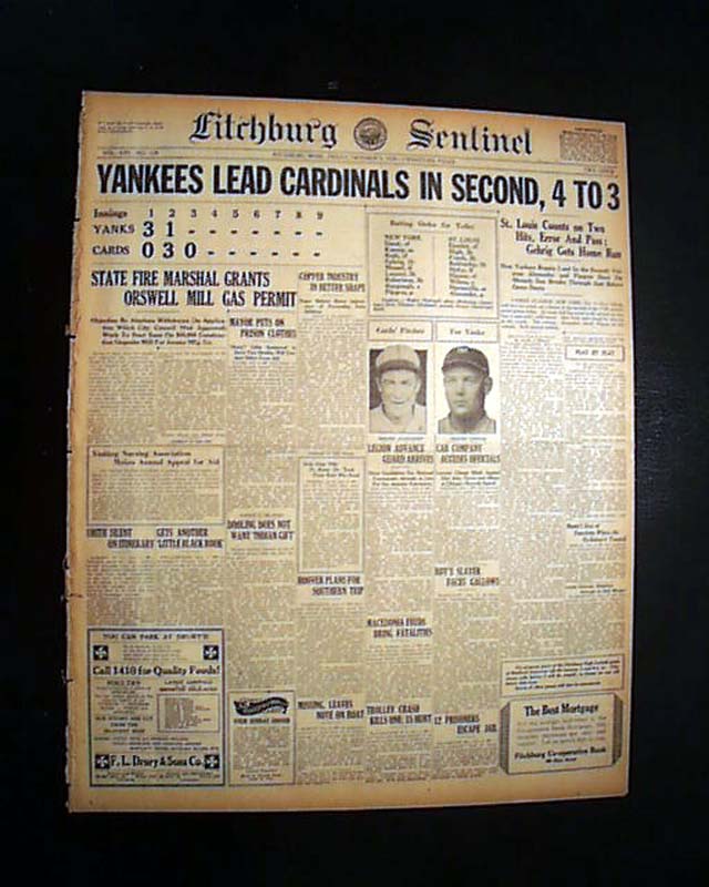 1928 New York Yankees... World Series... - RareNewspapers.com