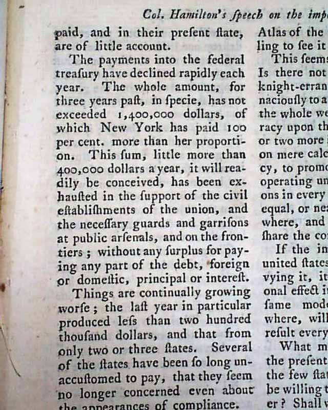 Alexander Hamilton, Belinda the slave, Cornwallis surrenders ...