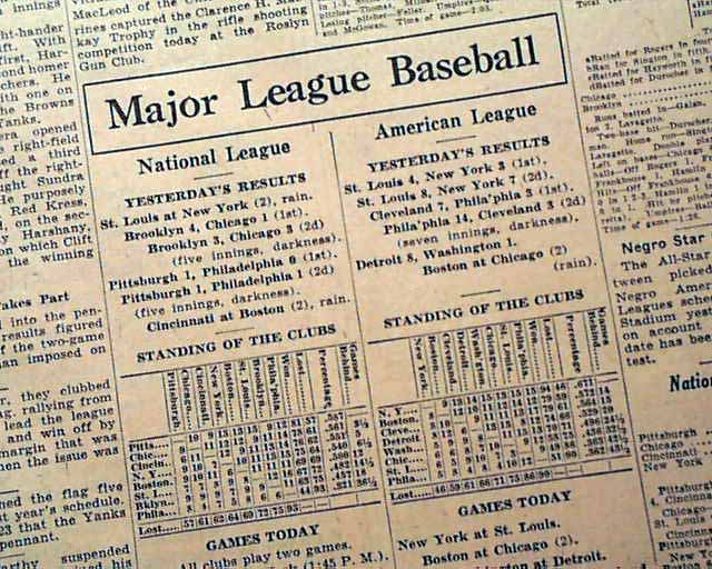 1938 Yankees win pennant.... - RareNewspapers.com