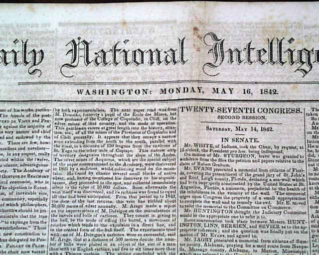 1842 Dorr Rebellion In Rhode Island... - RareNewspapers.com