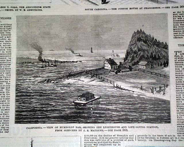 1883 Indians With Scalps... - RareNewspapers.com