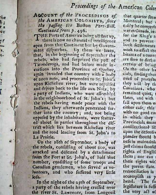 1775 Boston letter to General Gage... - RareNewspapers.com