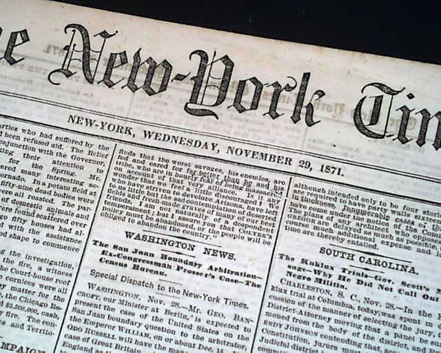 Mrs. O'Leary's cow and the Chicago Fire... - RareNewspapers.com