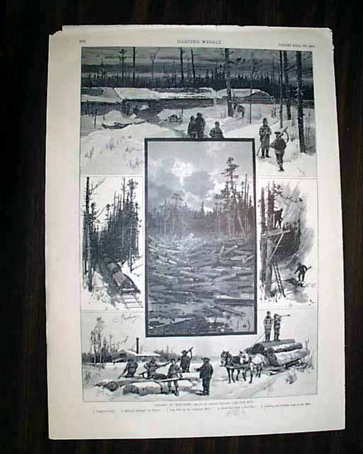 Logging Industry In Wisconsin... - RareNewspapers.com