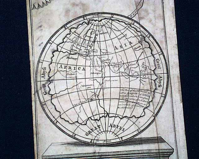 Map of the world before the Great Flood... - RareNewspapers.com