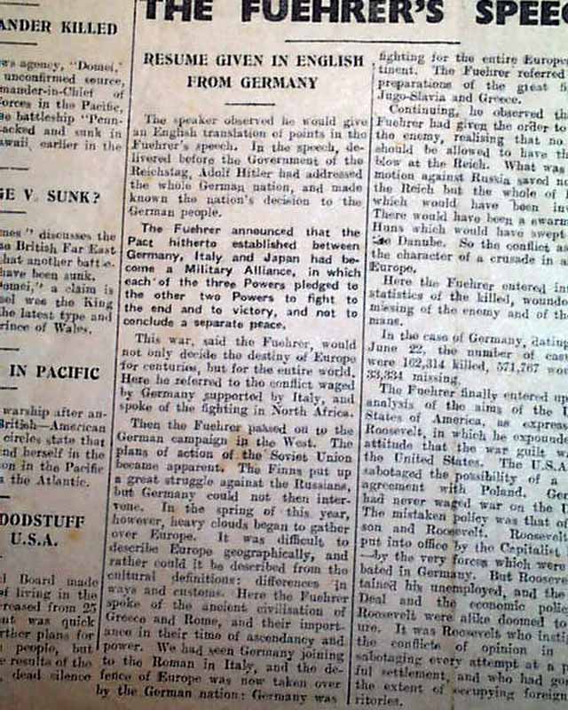 Hitler and his three-power pact... - RareNewspapers.com