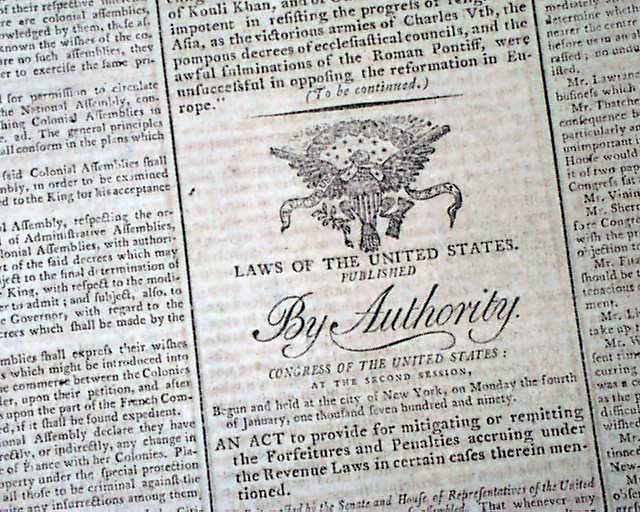 Rhode Island ratifies the U.S. Constitution... - RareNewspapers.com