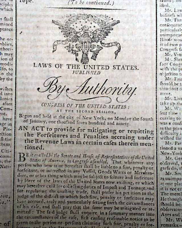 Rhode Island ratifies the U.S. Constitution... - RareNewspapers.com