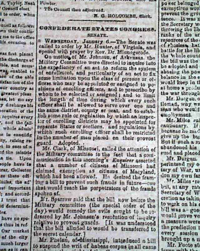 A Georgia Confederate newspaper with a "Memphis" title ...