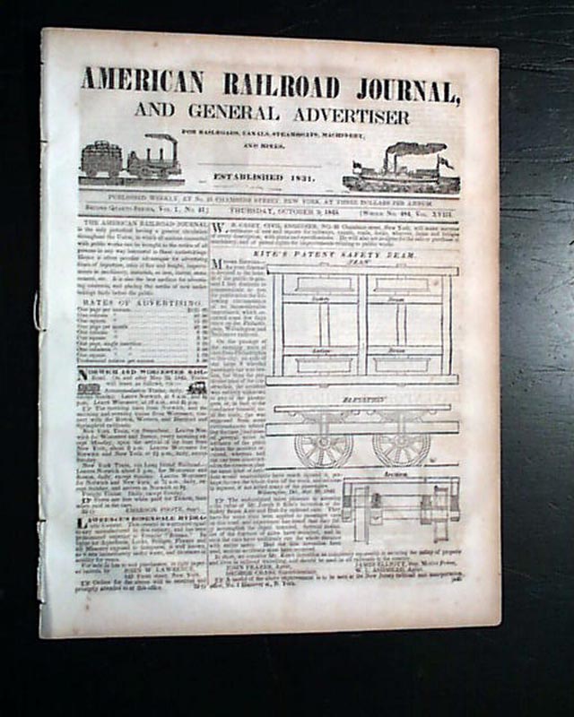 First American railroad publication... - RareNewspapers.com