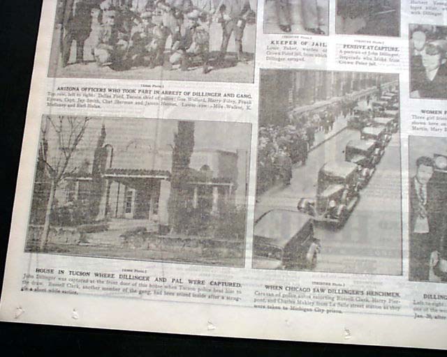 Best to be had: gangster John Dillinger escapes with a wooden gun ...