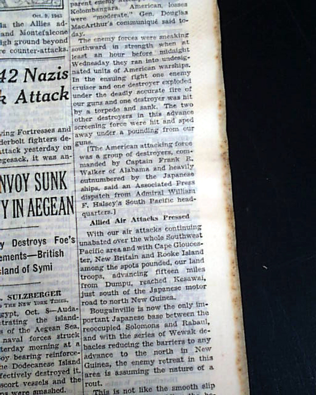 Battle of Vella Lavella in 1943... - RareNewspapers.com