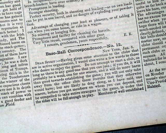 Lengthy text on early baseball... - RareNewspapers.com
