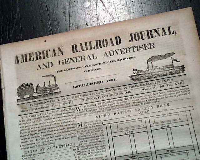 First American railroad publication... - RareNewspapers.com