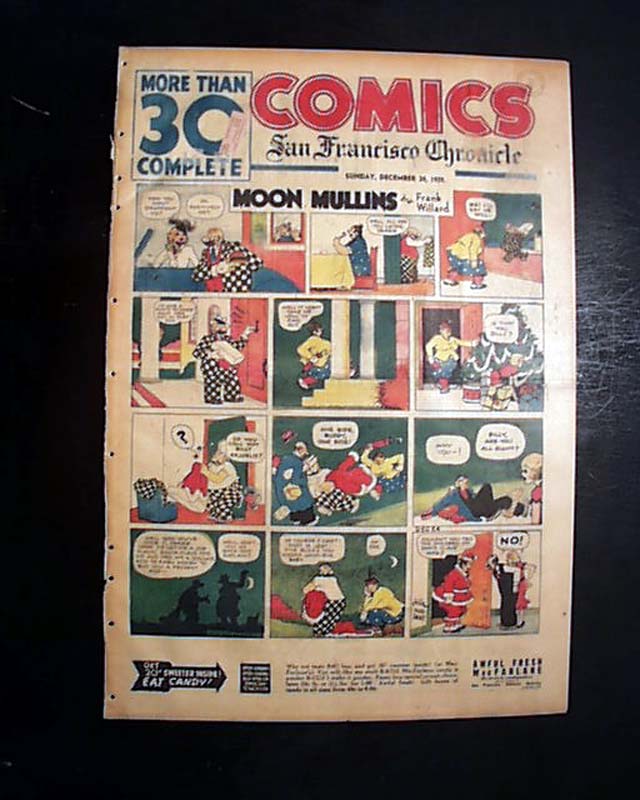 Superman color comic strip (#8) from the first year of publication ...