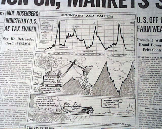 1933 Gold Standard Dropped... FDR... - RareNewspapers.com