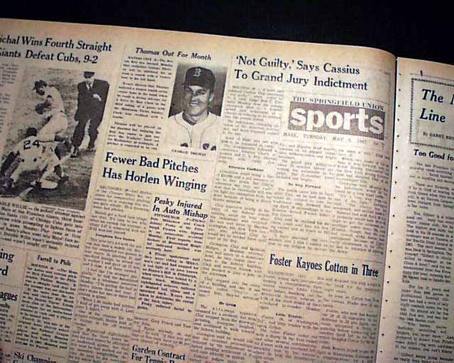 Muhammad Ali indicted for draft dodging... - RareNewspapers.com