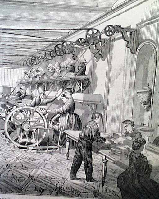 United States Treasury... The Manufacture Of Greenbacks & Currency ...