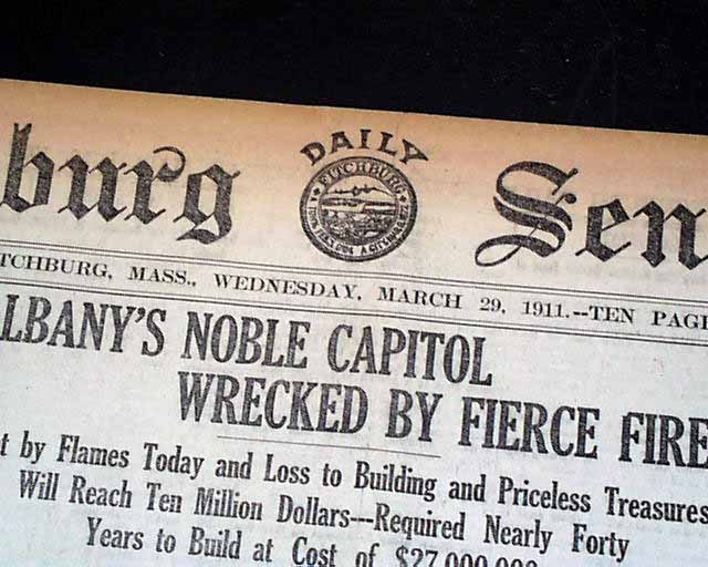 Triangle Shirtwaist Factory Fire...... - RareNewspapers.com