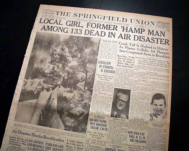 Crash of United Airlines flight 826... - RareNewspapers.com