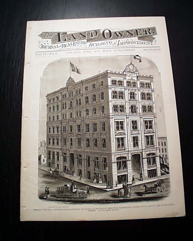 Rebuilding after the Great Chicago Fire... - RareNewspapers.com