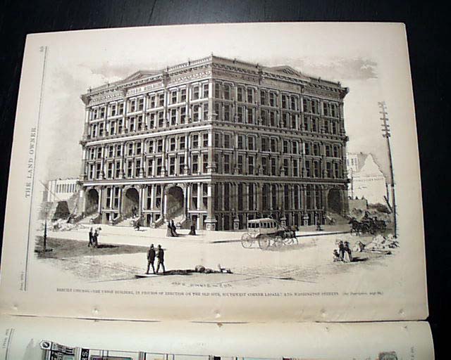 Rebuilding after the Great Chicago Fire... - RareNewspapers.com