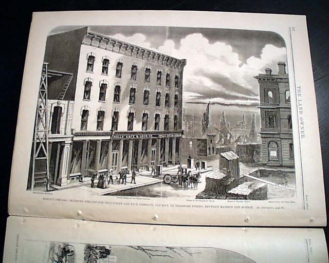 Rebuilding after the Great Chicago Fire... - RareNewspapers.com