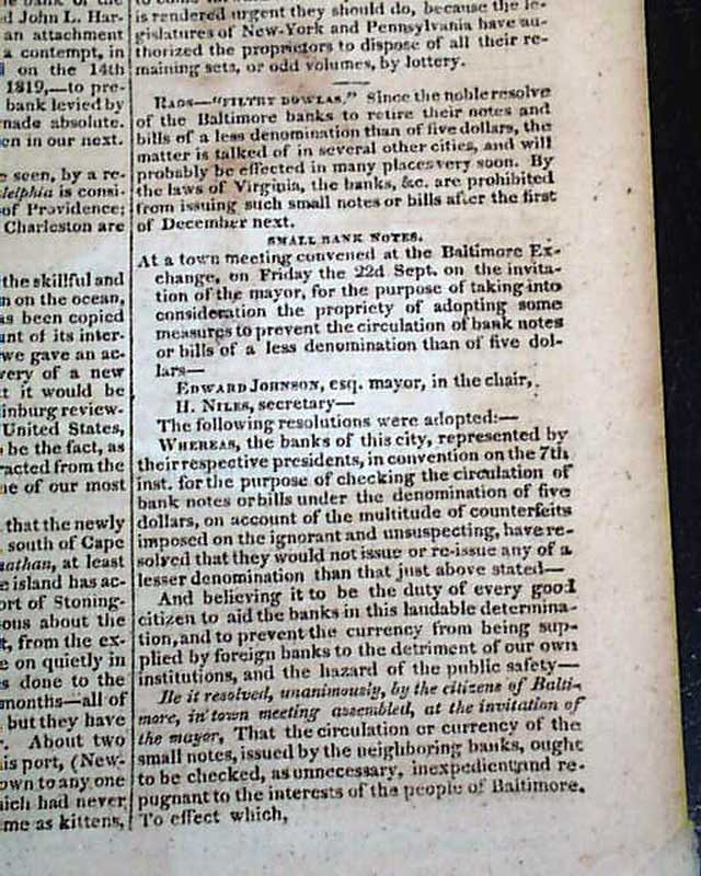 The pirate Jean Lafitte... - RareNewspapers.com