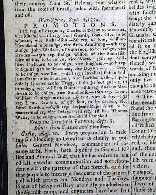Printed during the Revolutionary War... - RareNewspapers.com
