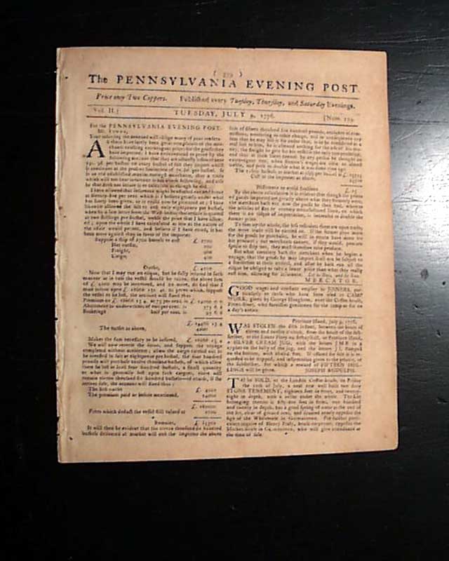 Reading the Declaration of Independence... - RareNewspapers.com