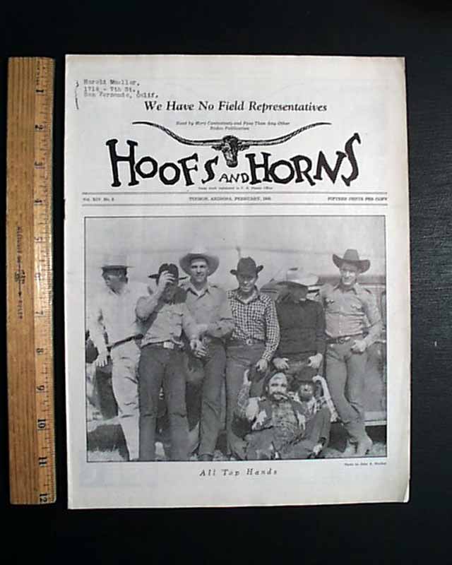 A rodeo cowboy newspaper... - RareNewspapers.com