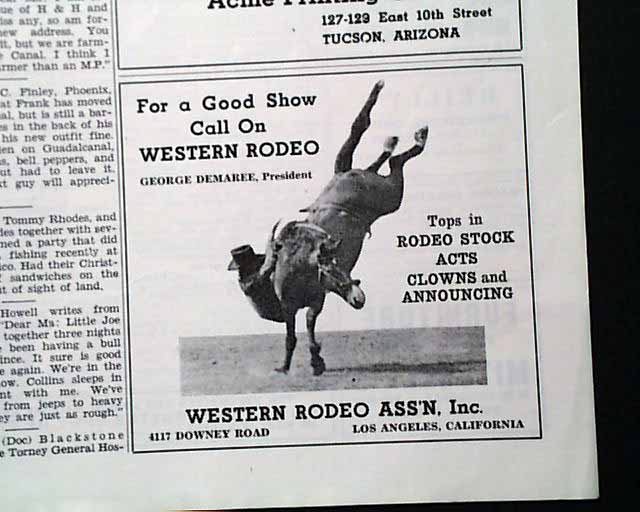 A rodeo cowboy newspaper... - RareNewspapers.com