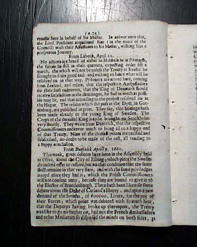 The recapture of Colonel Lambert... From the end of the Commonwealth ...