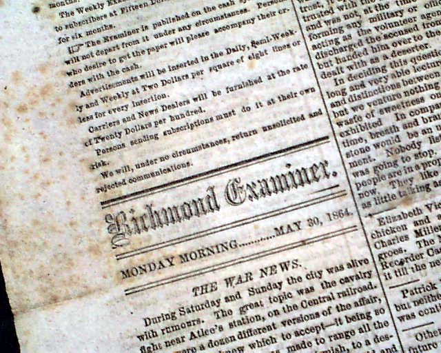 Grant portrayed as a butcher... - RareNewspapers.com