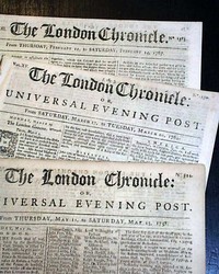 Newspapers from the 1700s - RareNewspapers.com