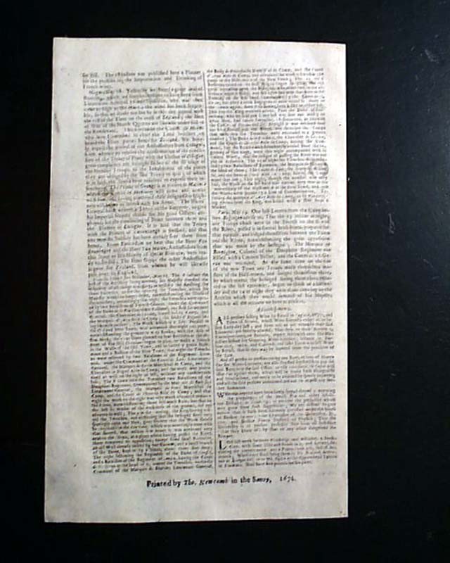 World's Oldest Newspaper 1674 Gazette Over 335 Years Old ...