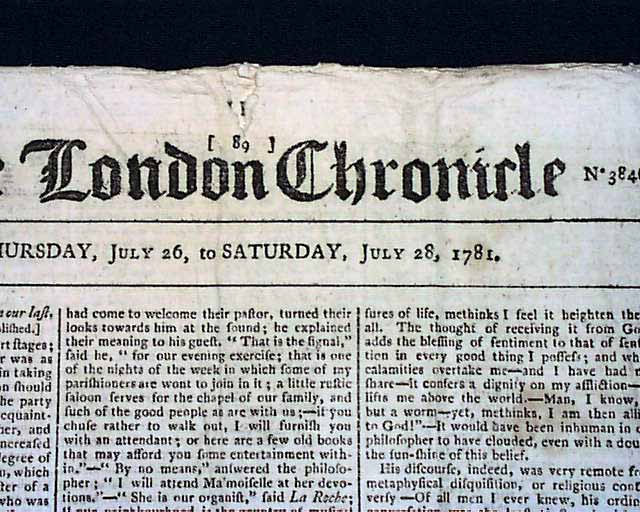 Much on the Revolutionary War... - RareNewspapers.com