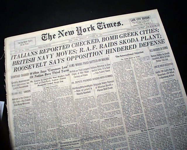 Hitler and Mussolini meeting.... - RareNewspapers.com