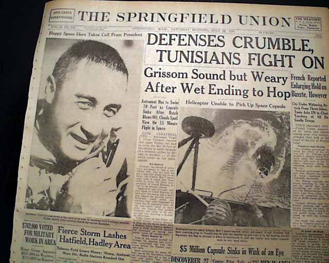 Mercury-Redstone 4 human spaceflight... - RareNewspapers.com